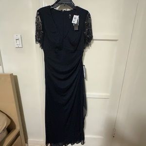 Xscape | Dresses | Nwt X By Xscape Lace Sleeve Gown | Poshmark